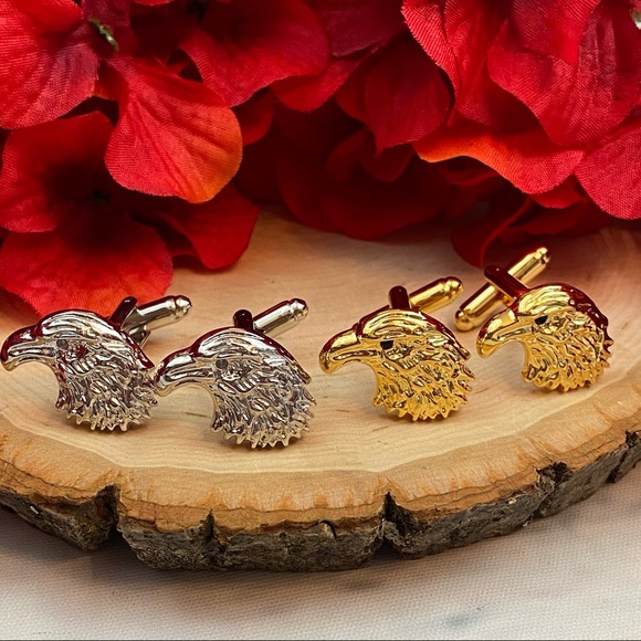 Accessories | Patriotic Bald Eagle Head Cufflinks | Poshmark